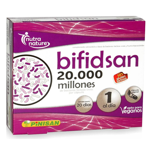 Pinisan Bifidsan 20 cápsulas - Pharma La Font
